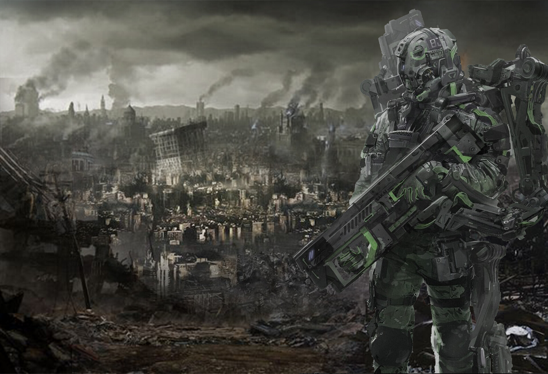 ArtStation - Post-Apocalyptic Landscape