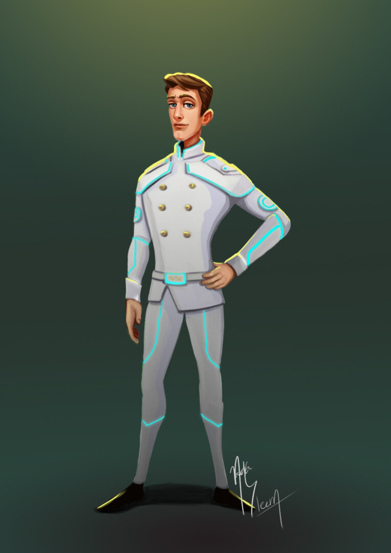ArtStation - Bartholomew Grey Sci Fi Captain