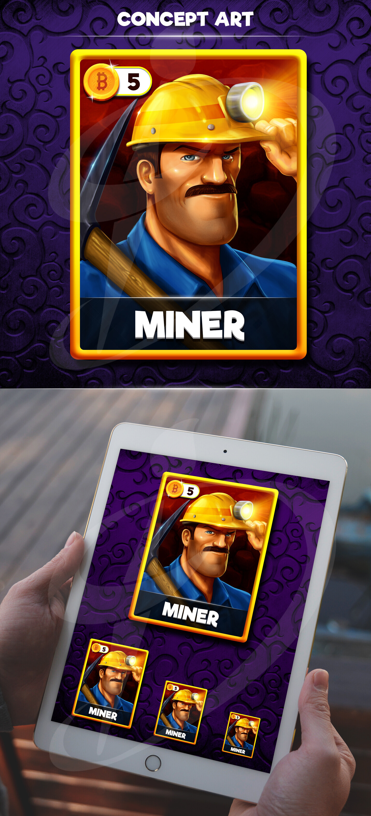 ArtStation - Miner Character Concept Art