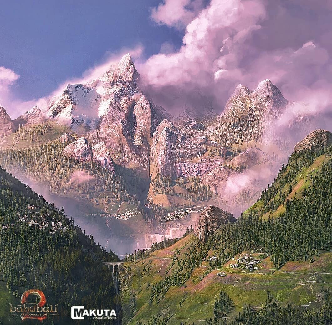 ArtStation - An Environmental Scenery of Kuntala Kingdom.