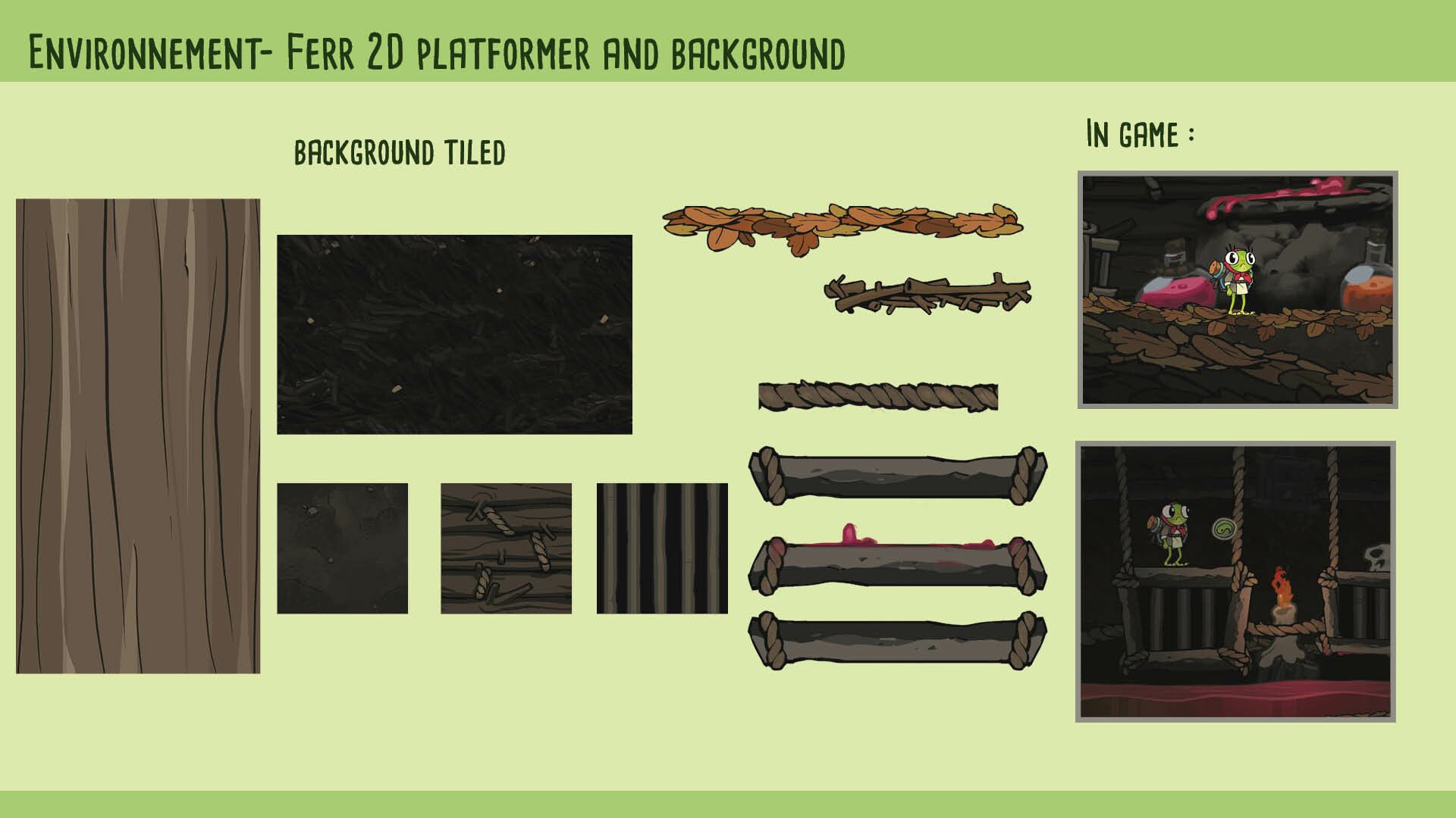 Robin Risler - Frogscape - School project