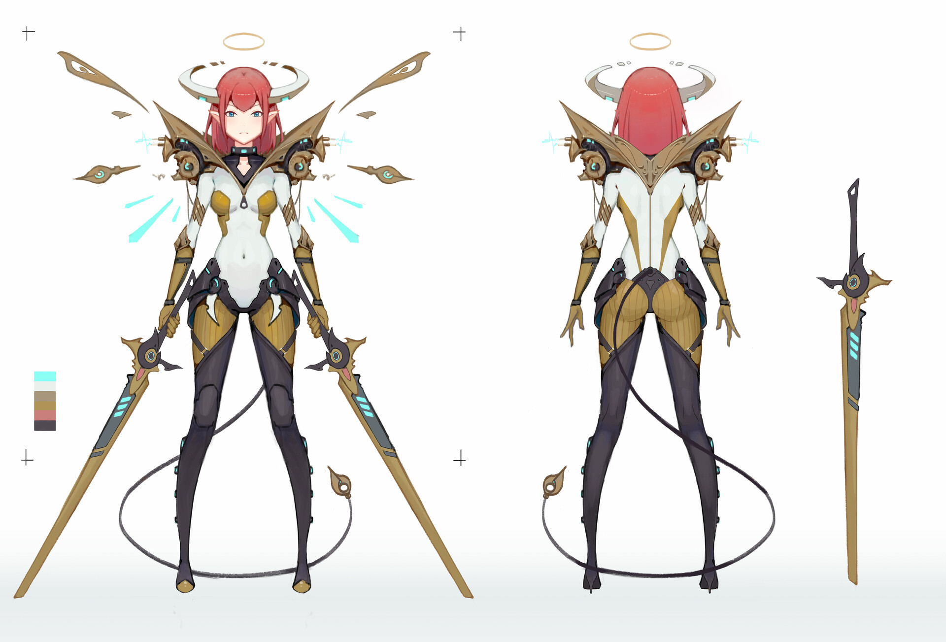 ArtStation - Angel and demon