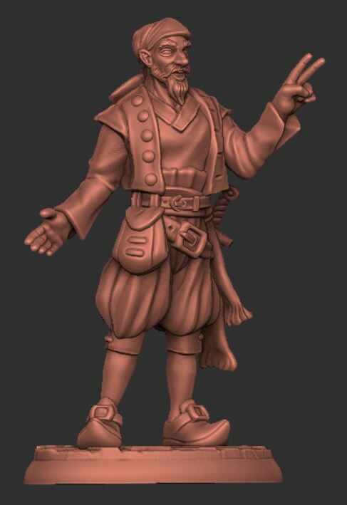 ArtStation - Brinewind Pirate - Merchant