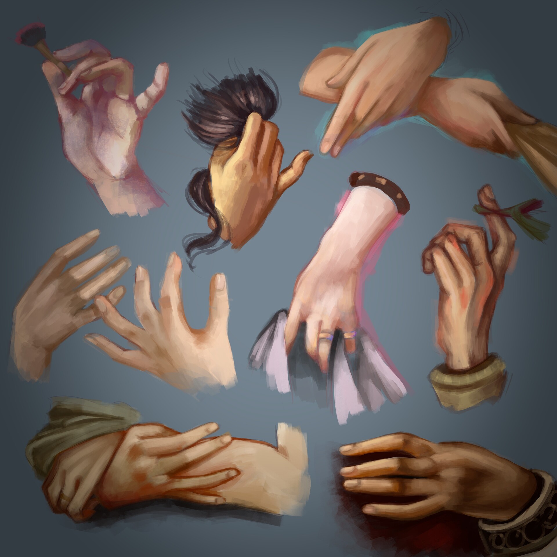 ArtStation - Anatomy Studies