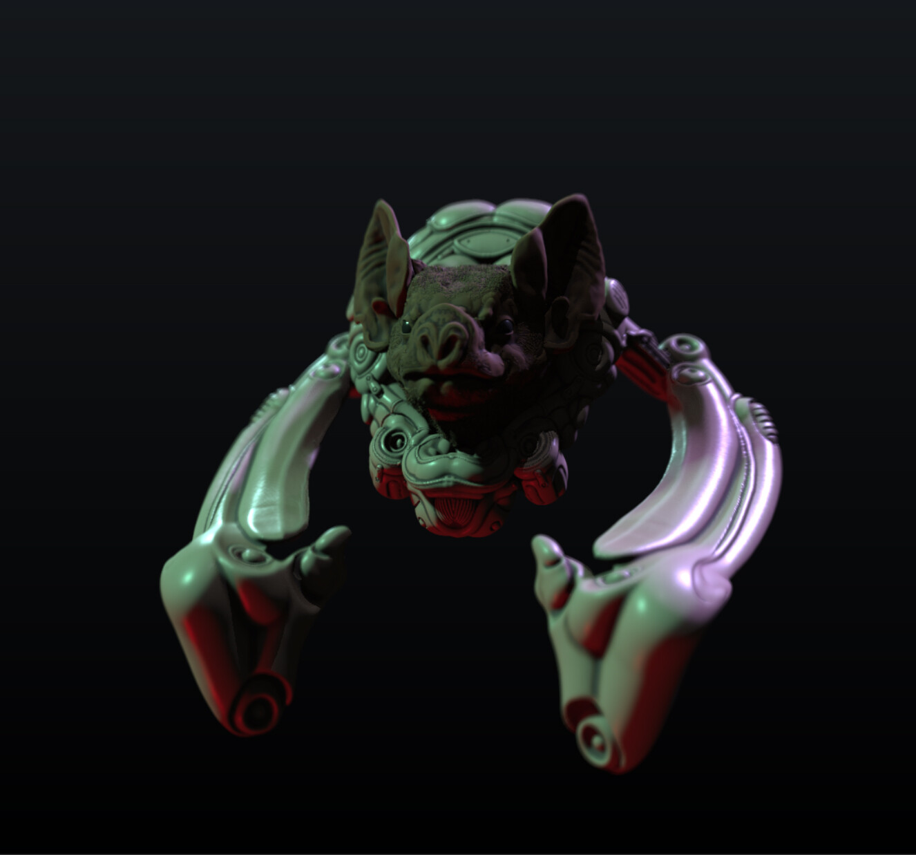 ArtStation - Gretchen, Space Bat