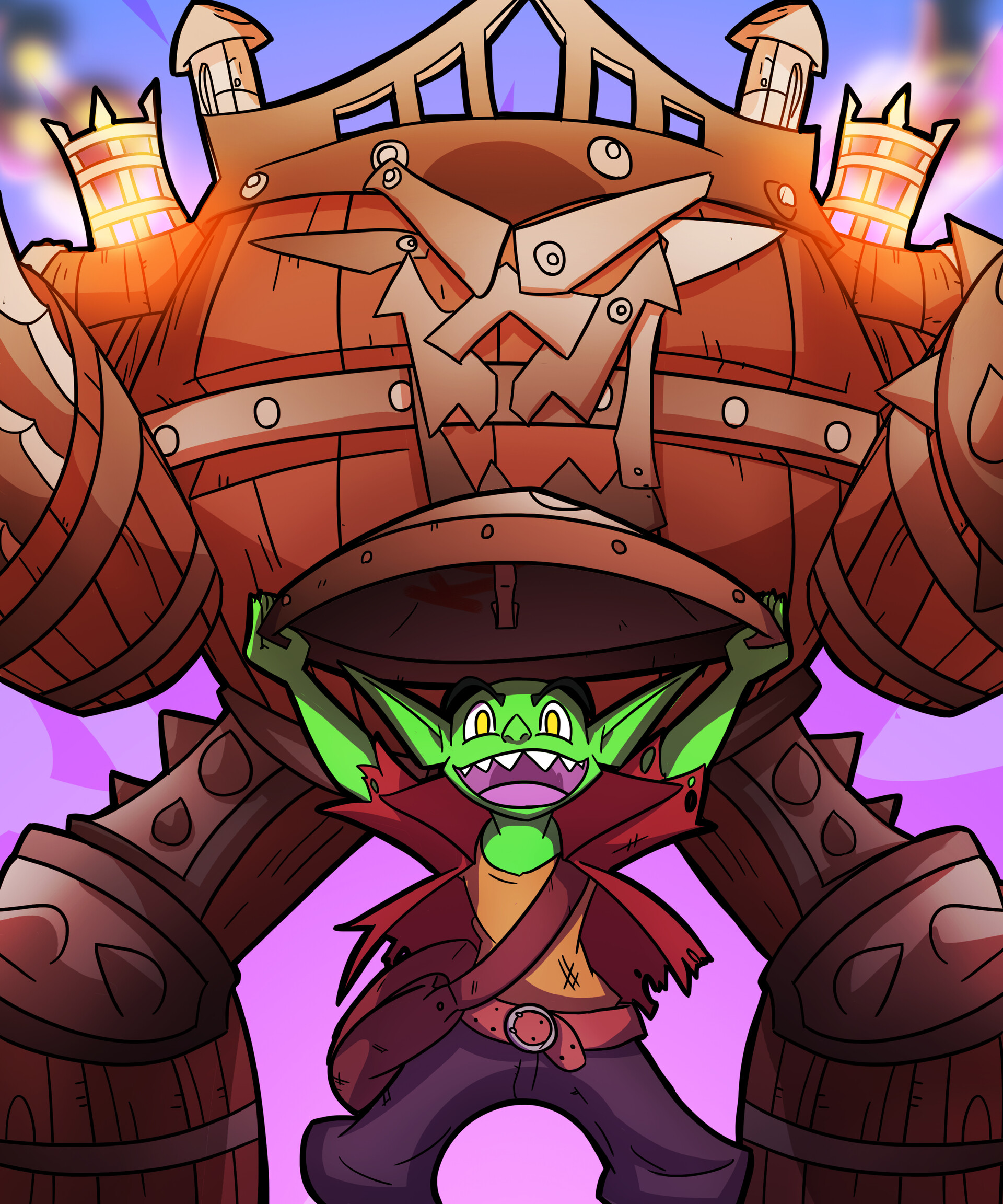 ArtStation - Mecha Goblin DnD Comisssion