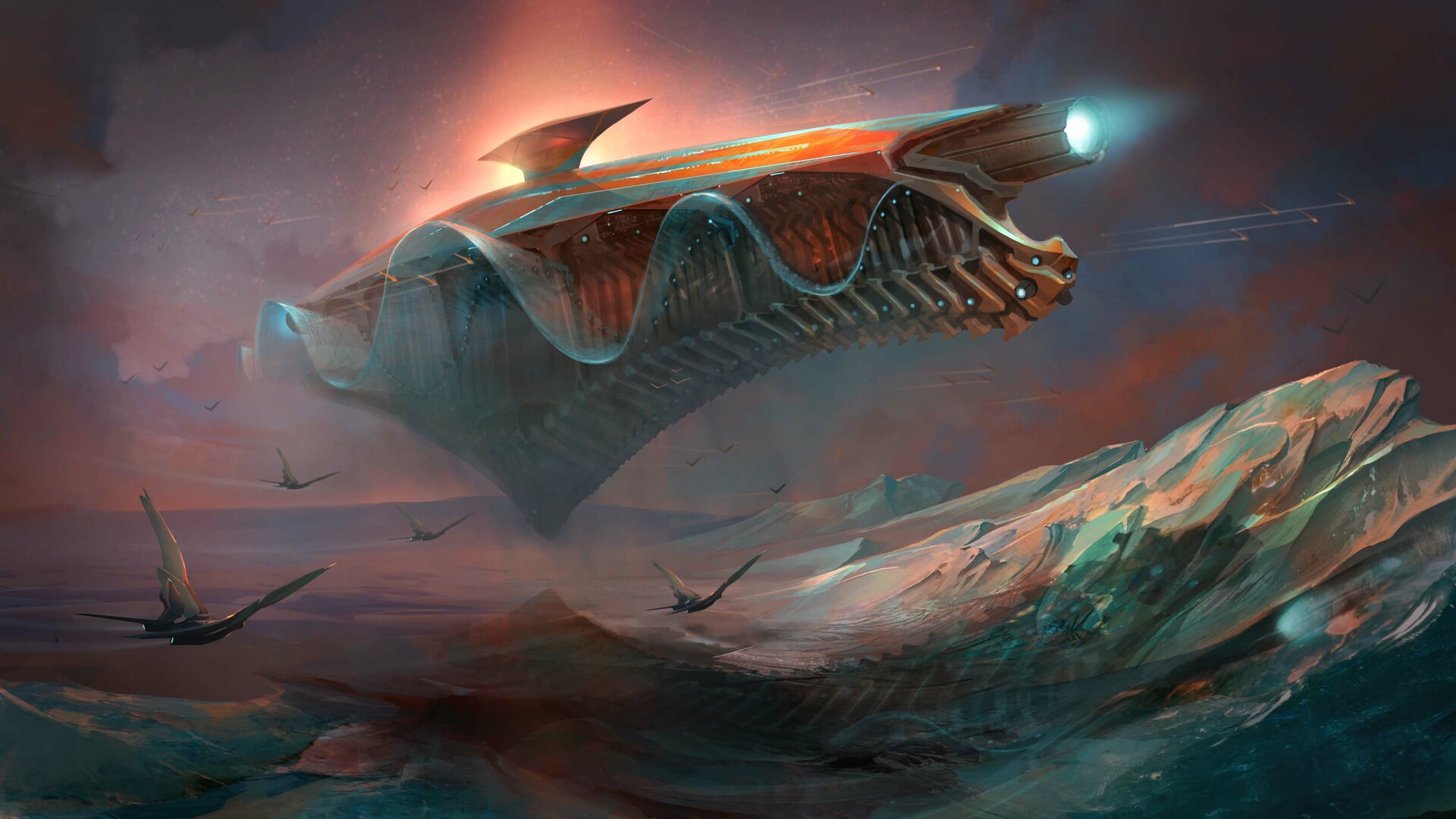 ArtStation - Harkonnen Capital Ship