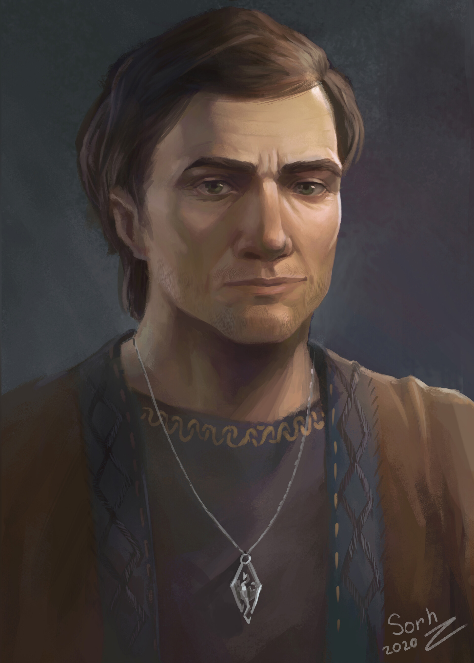 ArtStation - Imperial. Fanart on The Elder Scrolls V: Skyrim