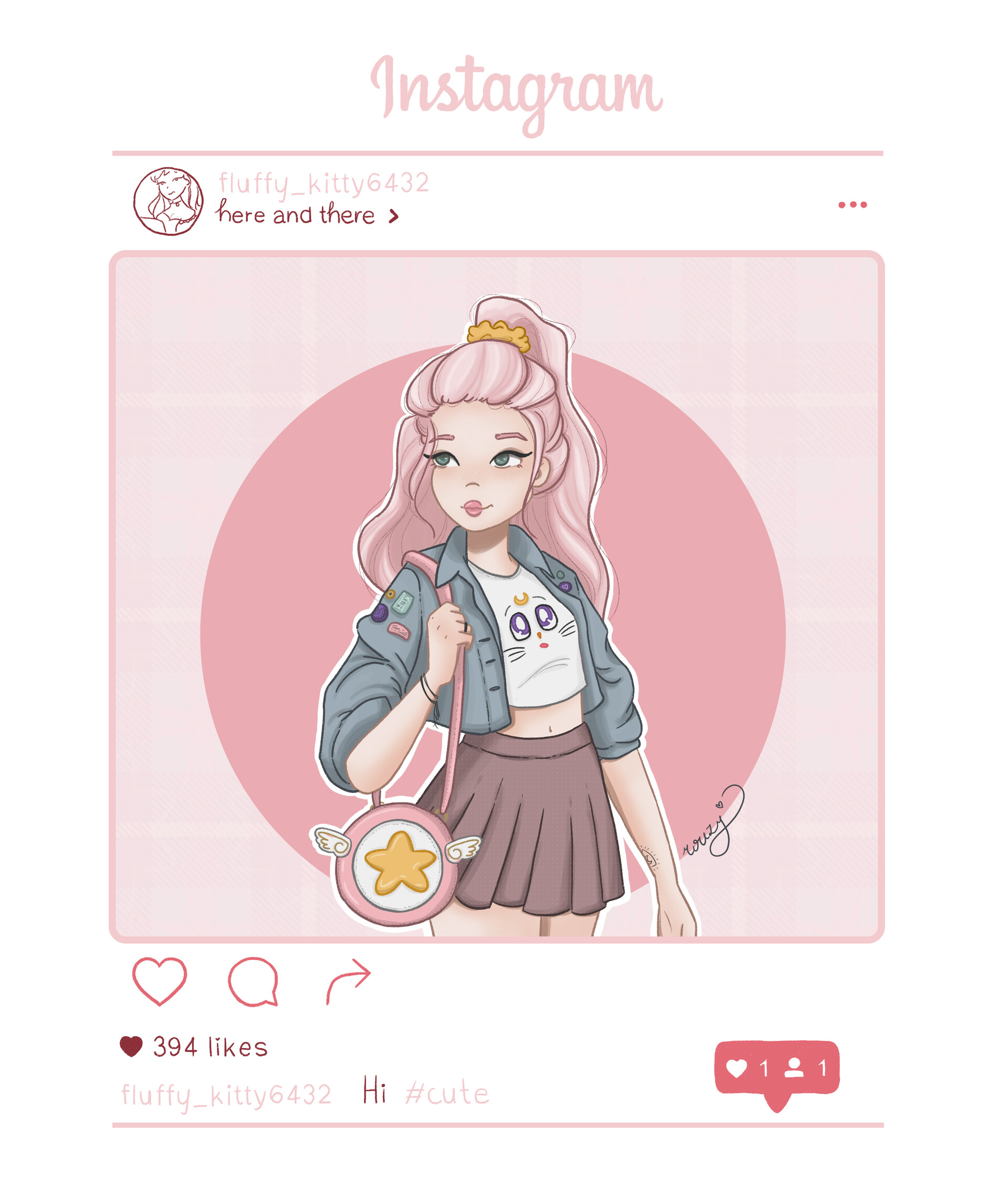 ArtStation - Insta Girl