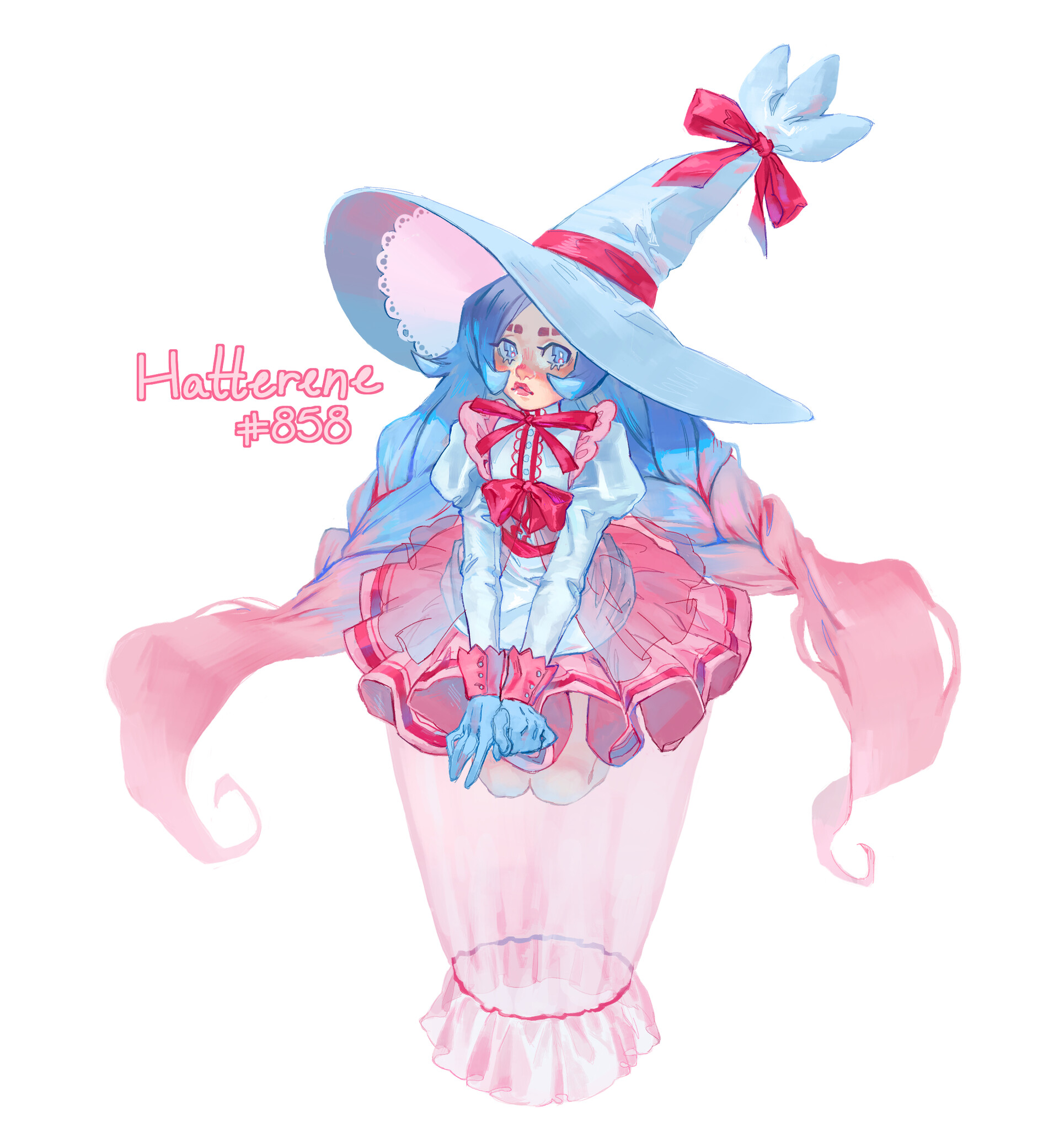 ArtStation - Pokemon: Hatterene Gijinka