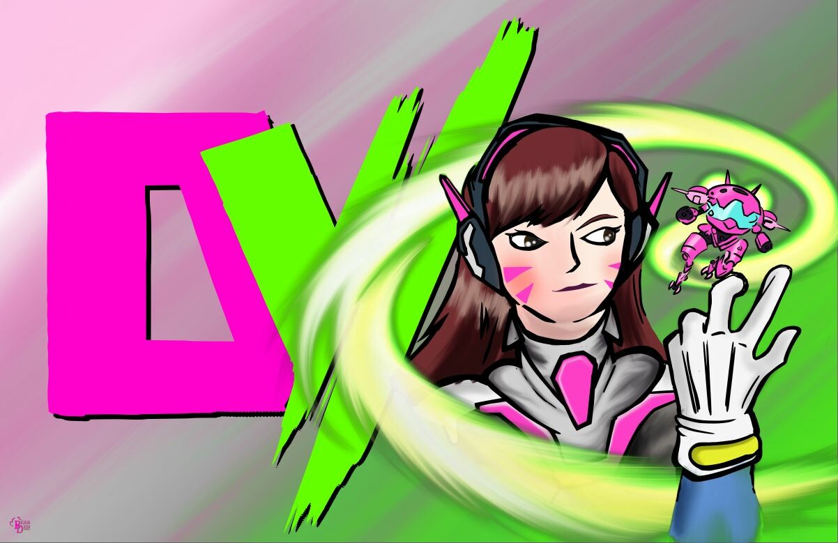 ArtStation - Dva Fan Art