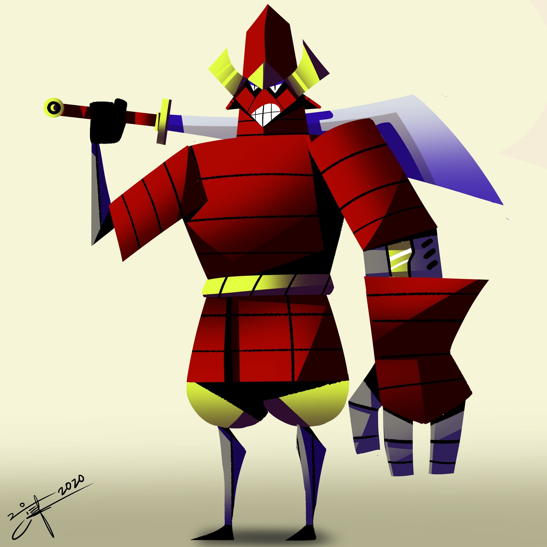 Samurai Jack Art Style