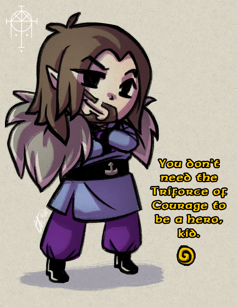 ArtStation - [Set] Wind Waker-style portraits/commissions