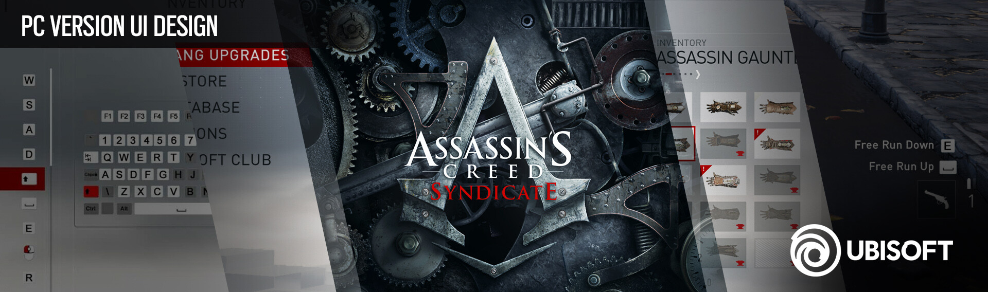 Andrii Shafetov - Portfolio - Assassin's Creed Syndicate - PC UI Design