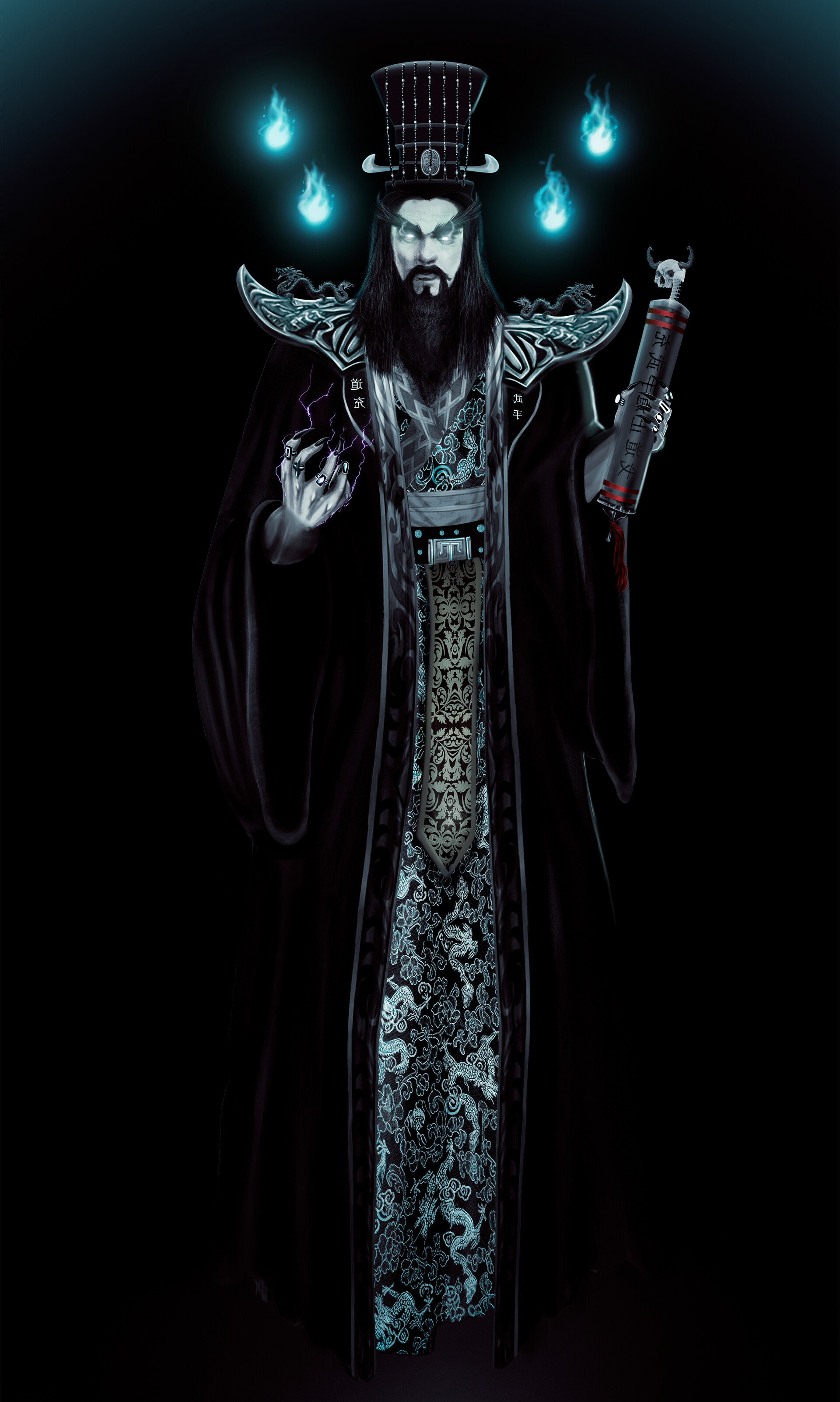 ArtStation - Yan Wang god of death