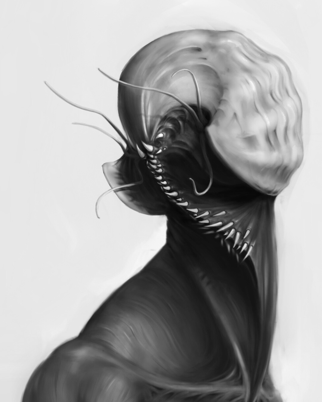 ArtStation - Mollusk monster dude