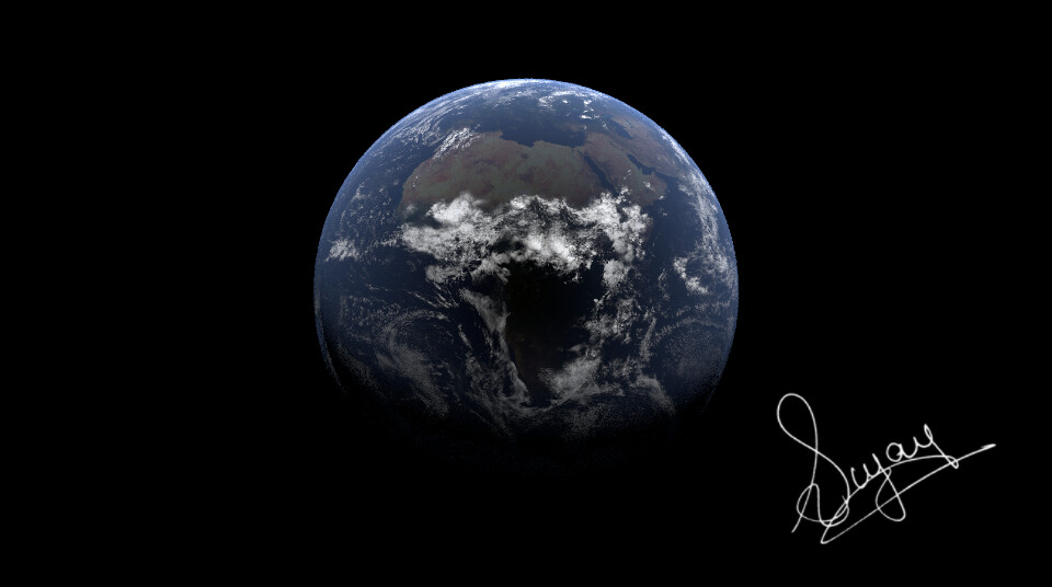 ArtStation - Earth 3D Model