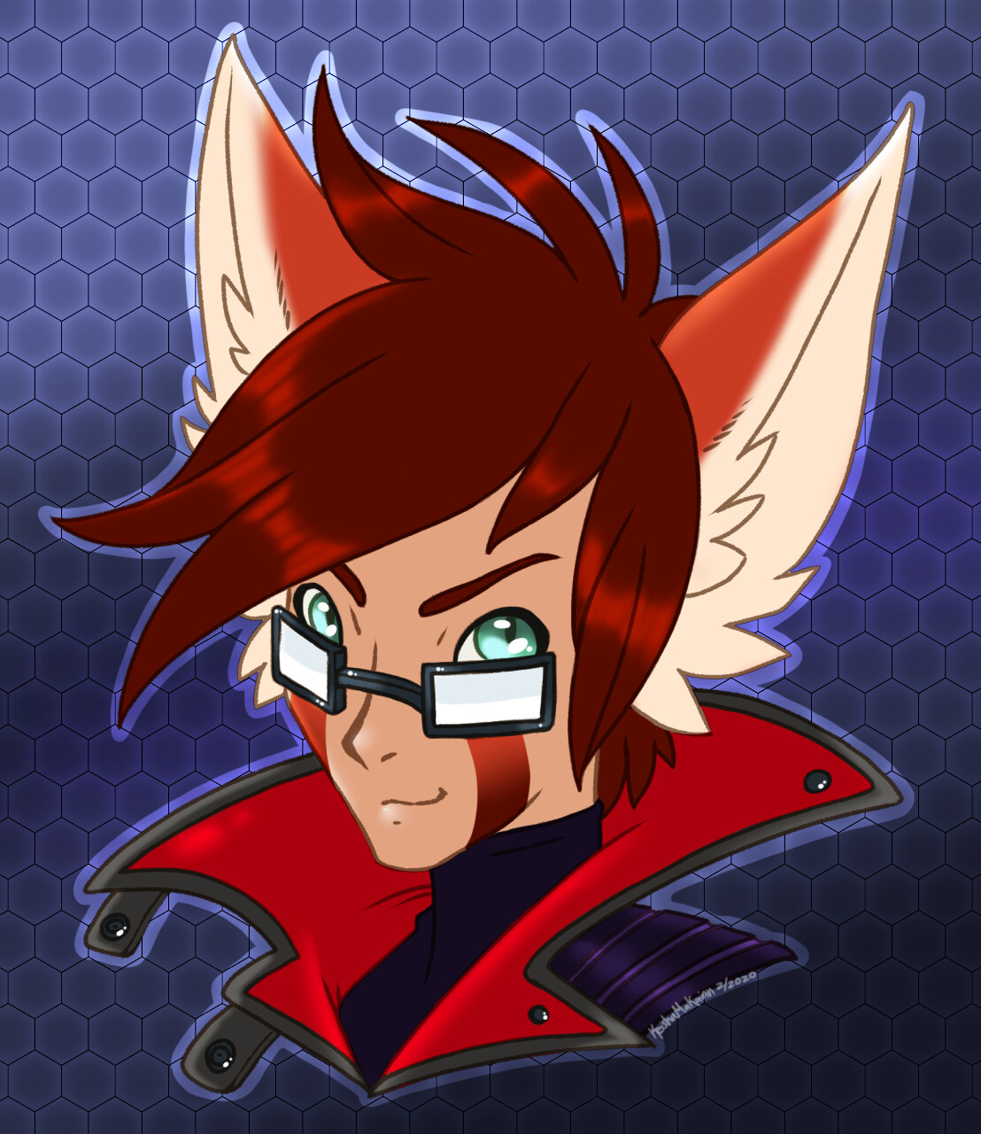 ArtStation - 90's Anime headshot