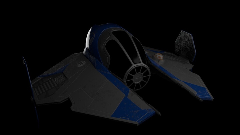 ArtStation - Jedi starfighter