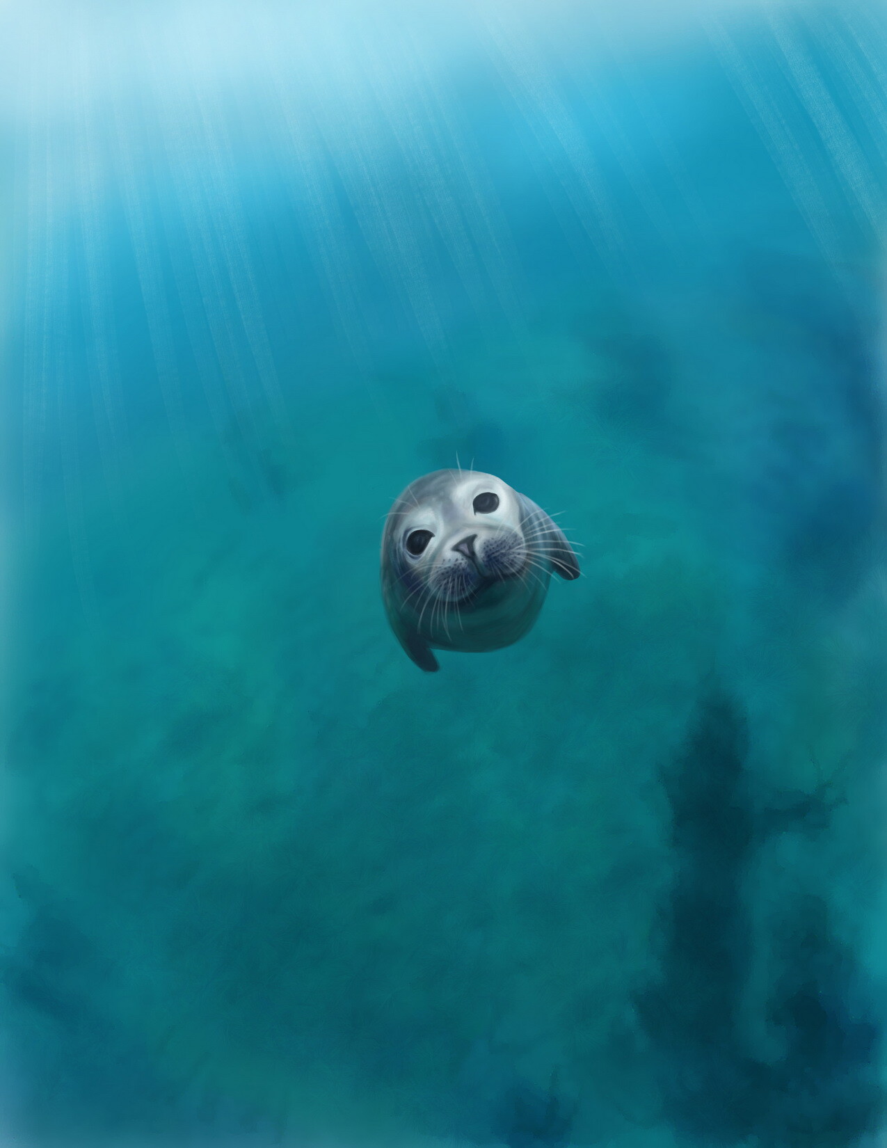 ArtStation - Seal. Photoshop art