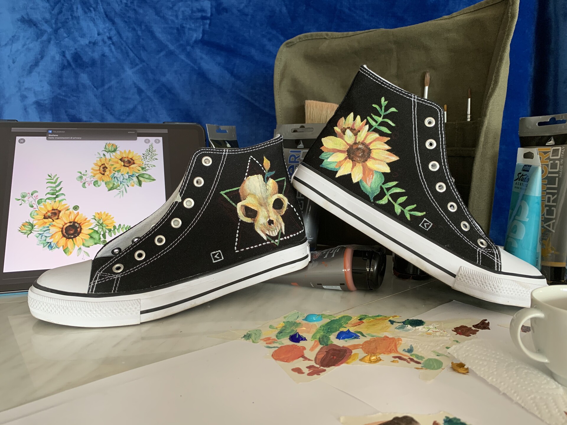 ArtStation - Customised shoes project