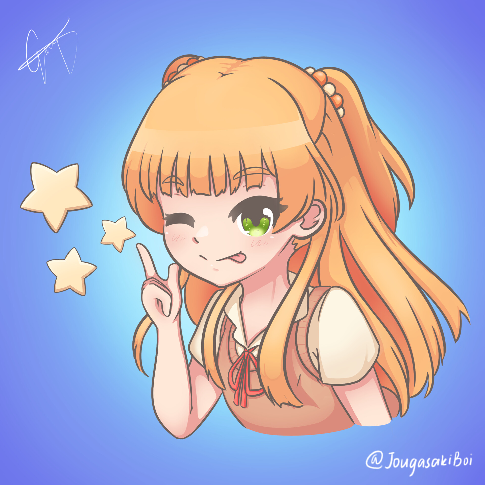 ArtStation - Rika Jougasaki (Stars)