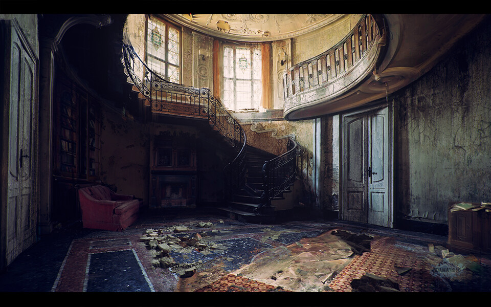 Adam sharp - Abandoned Mansion Hall