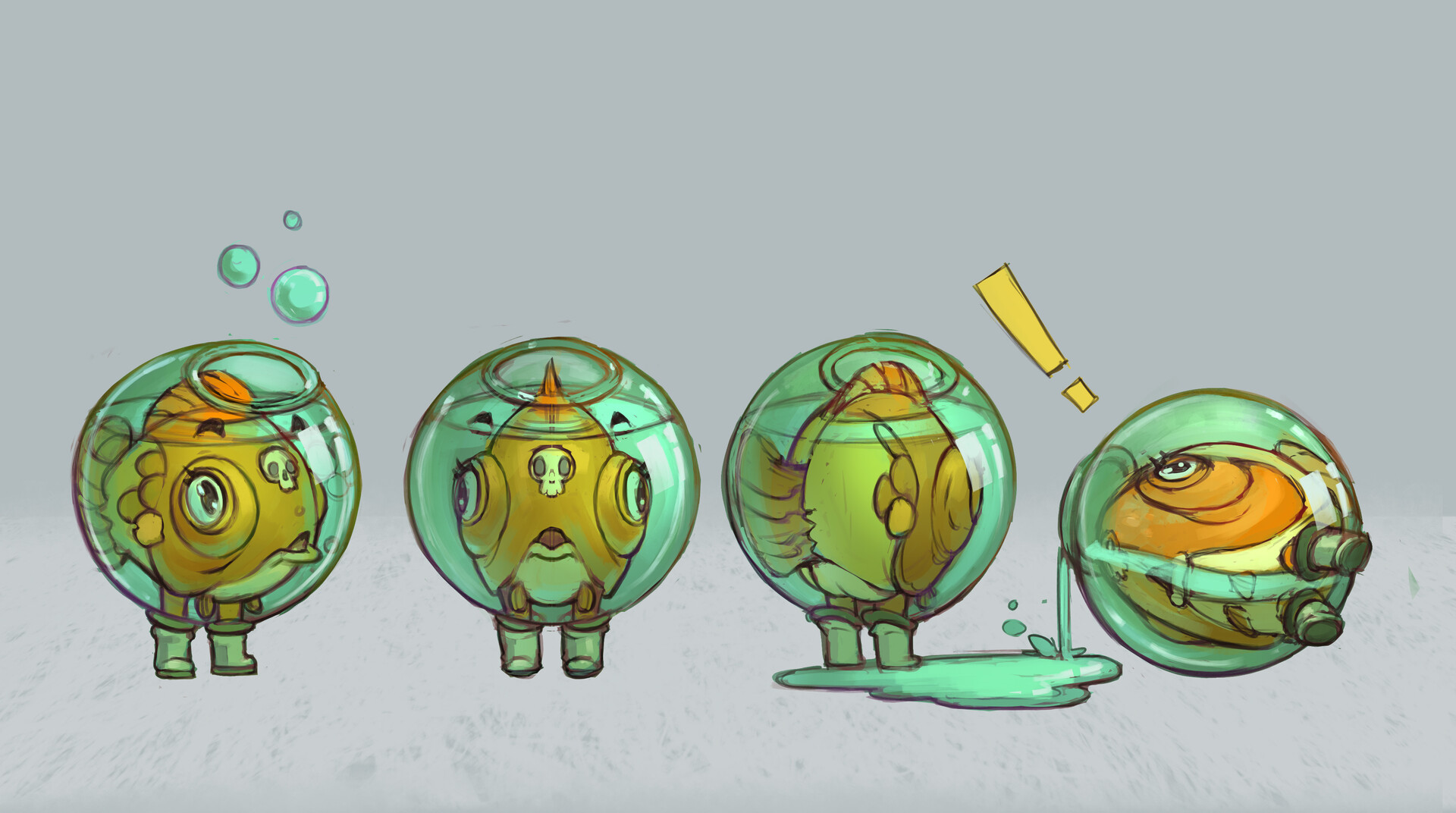 ArtStation - Fish character