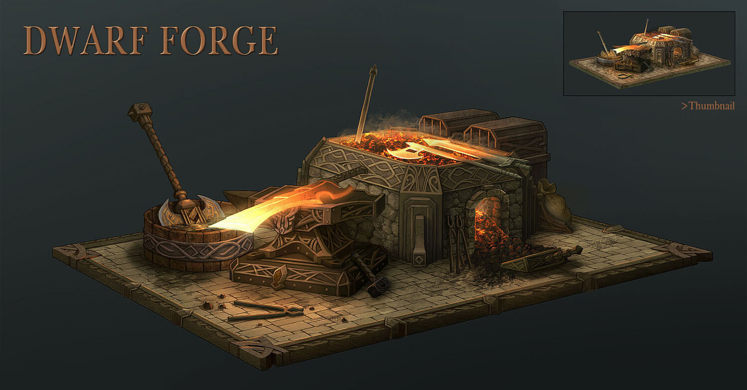ArtStation - dwarf_forge