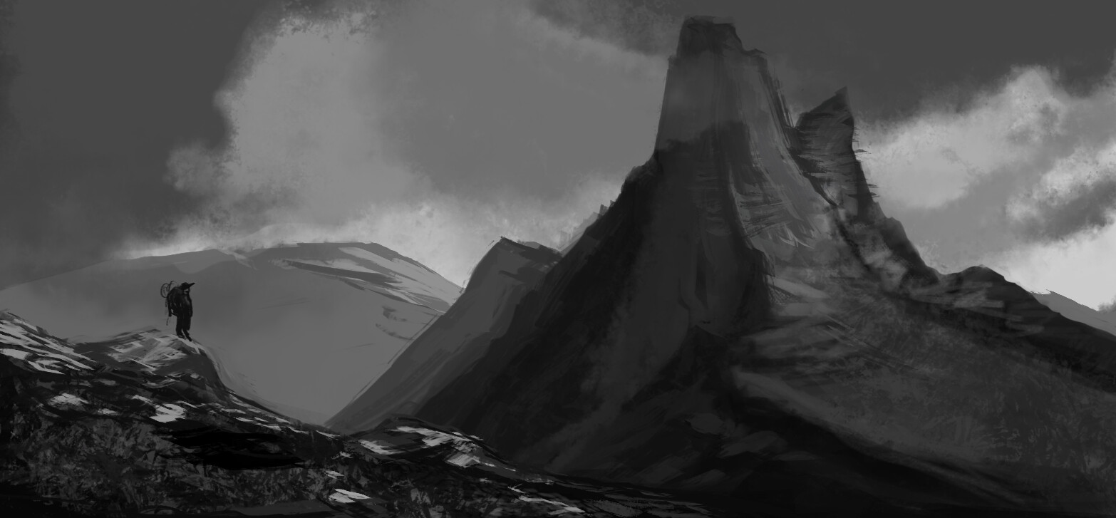 ArtStation - Landscape Value Perspective Shapes