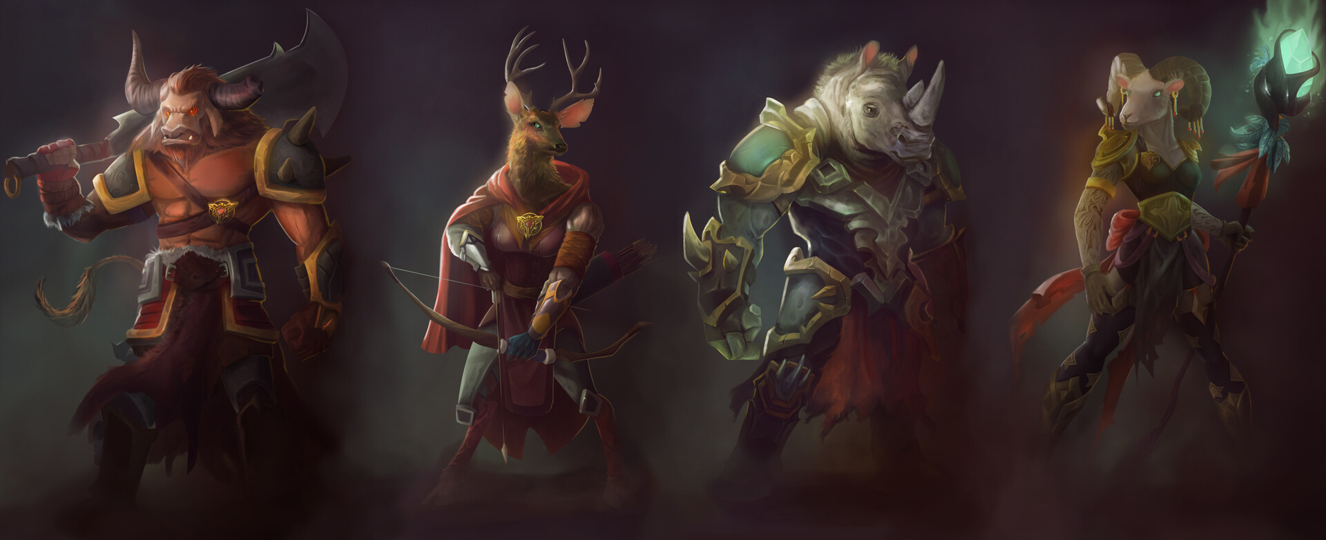 ArtStation - The Titan Line up