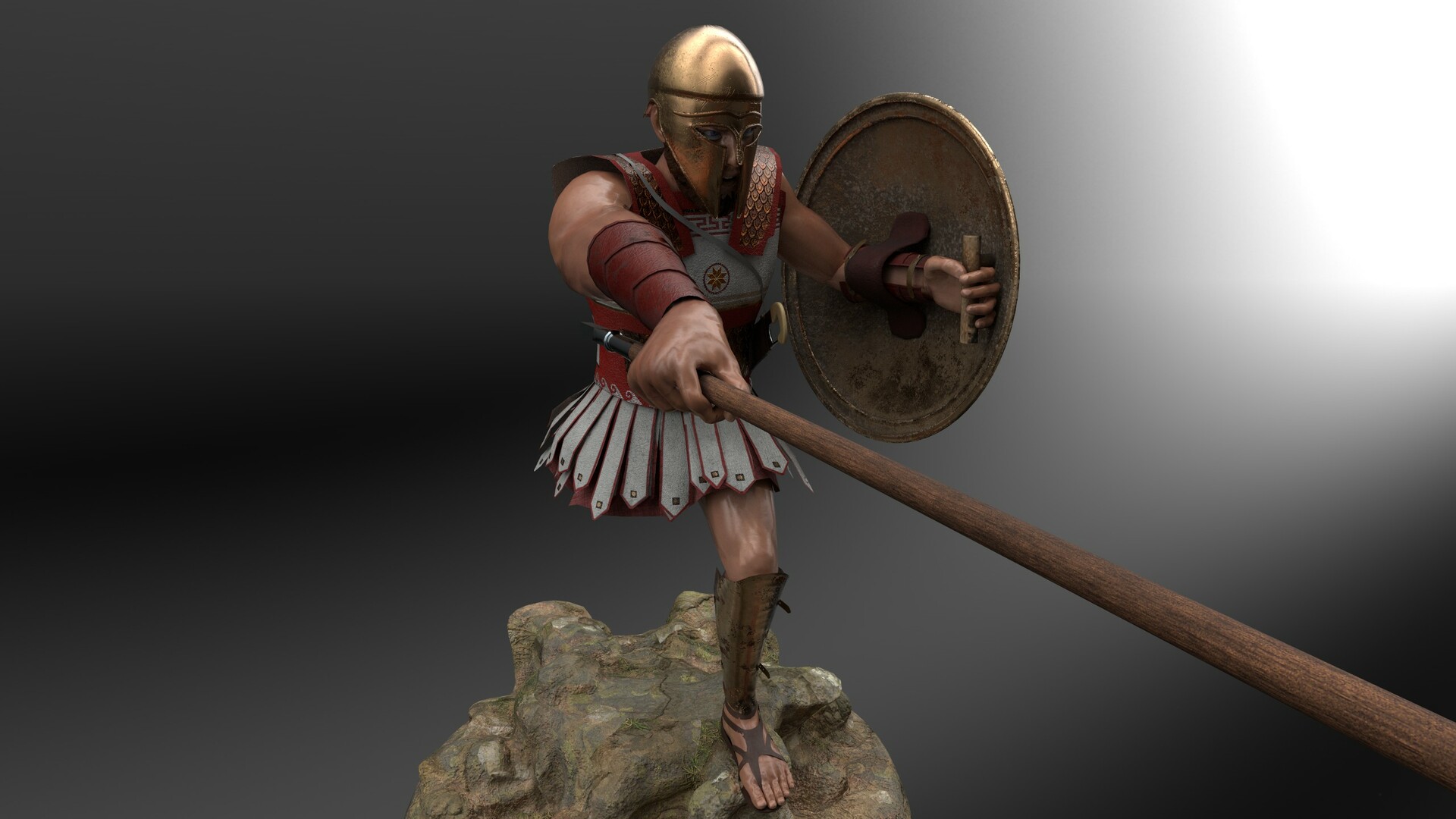 Nathaniel Fernandez - Spartan Hoplite