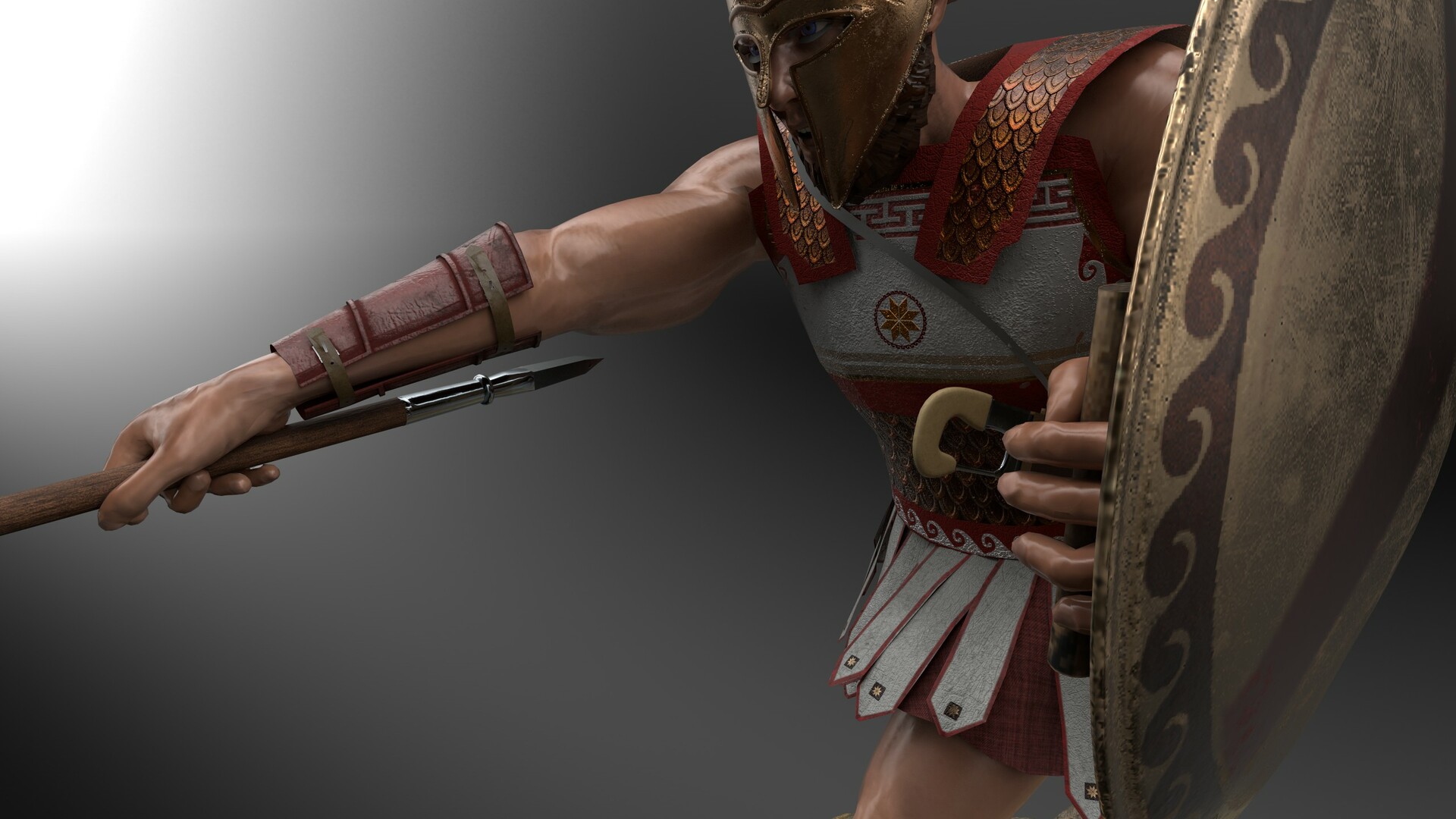 Nathaniel Fernandez - Spartan Hoplite