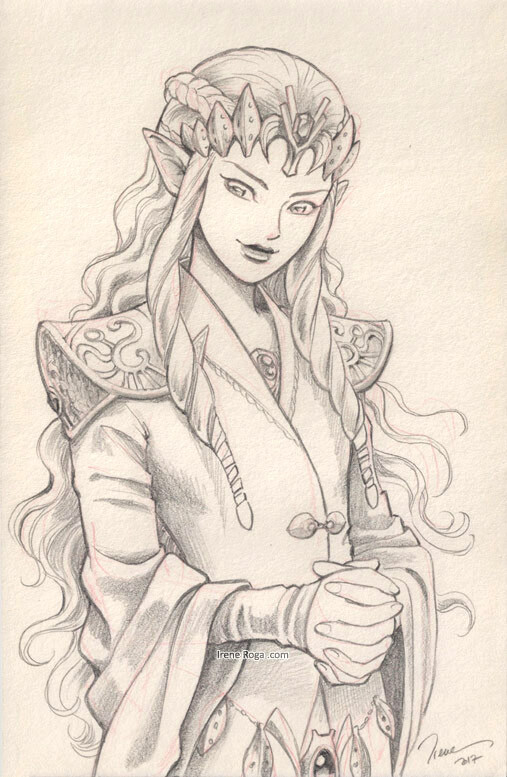 how to draw zelda characters book