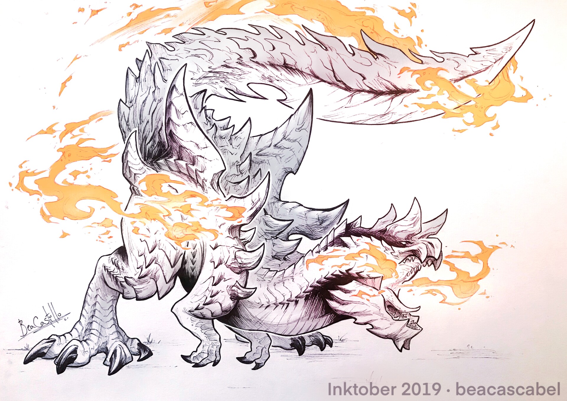 ArtStation - Inktober day 17 - Glavenus