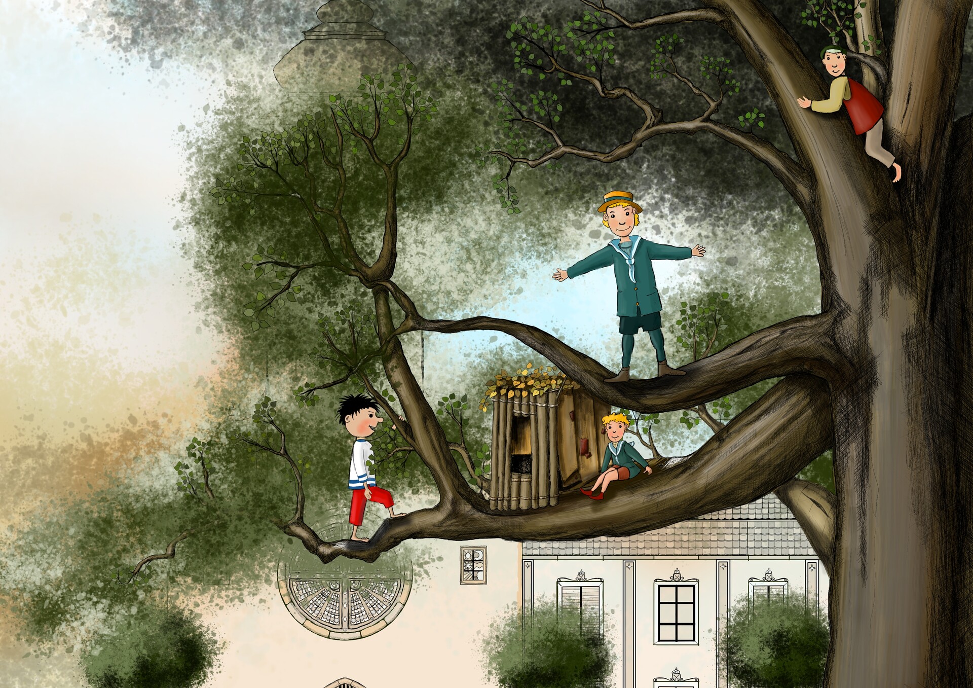 ArtStation - Book illustrations
