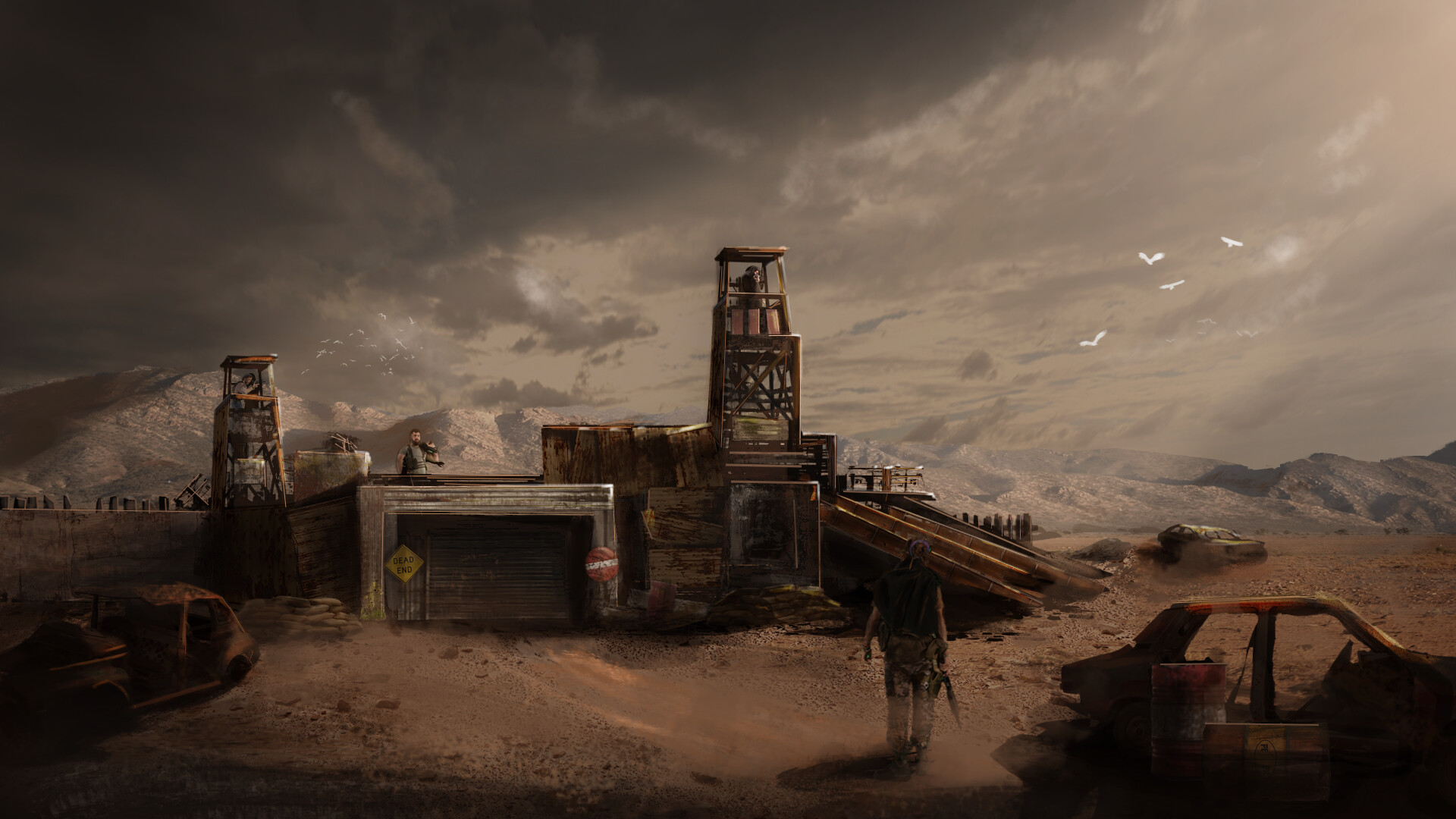 SteLios Stylianidis - Post apocalyptic outpost