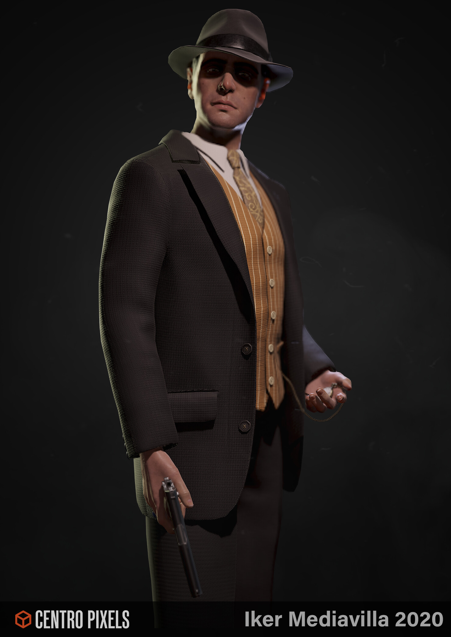 ArtStation - Marco Tomassino - Gangster