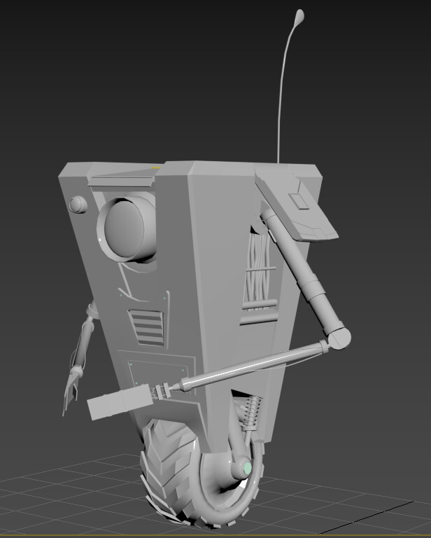 ArtStation - ClapTrap Model Practice