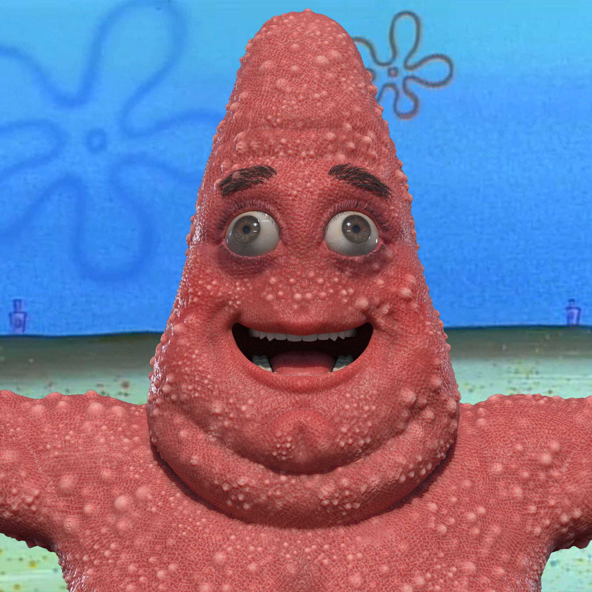 Patrick Star Pinhead Patrick Star Pinhead