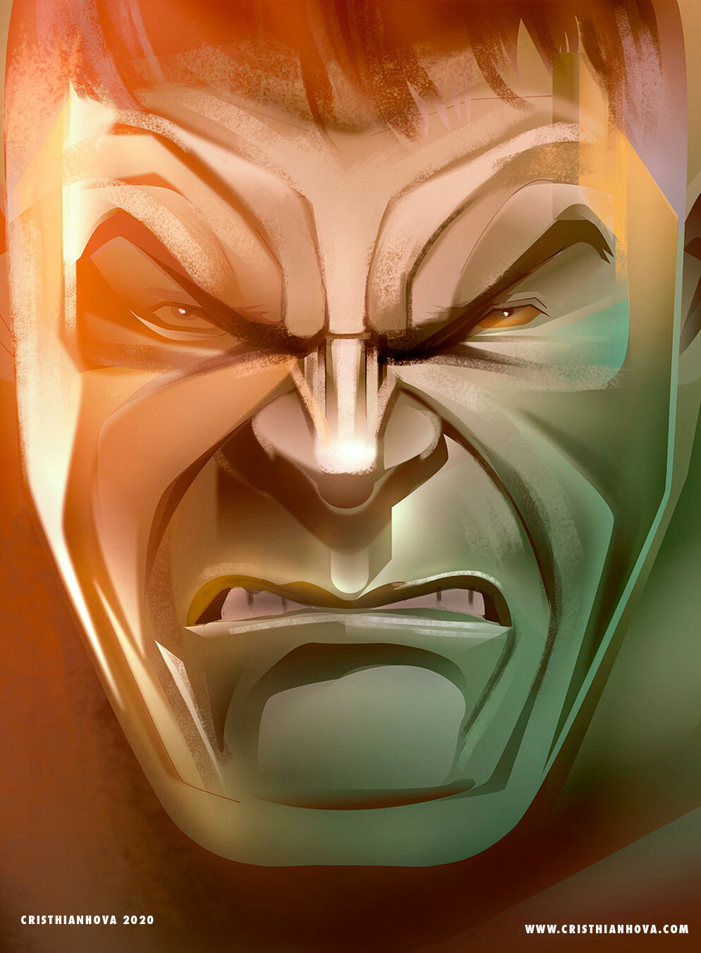 ArtStation - HULK - PORTRAIT