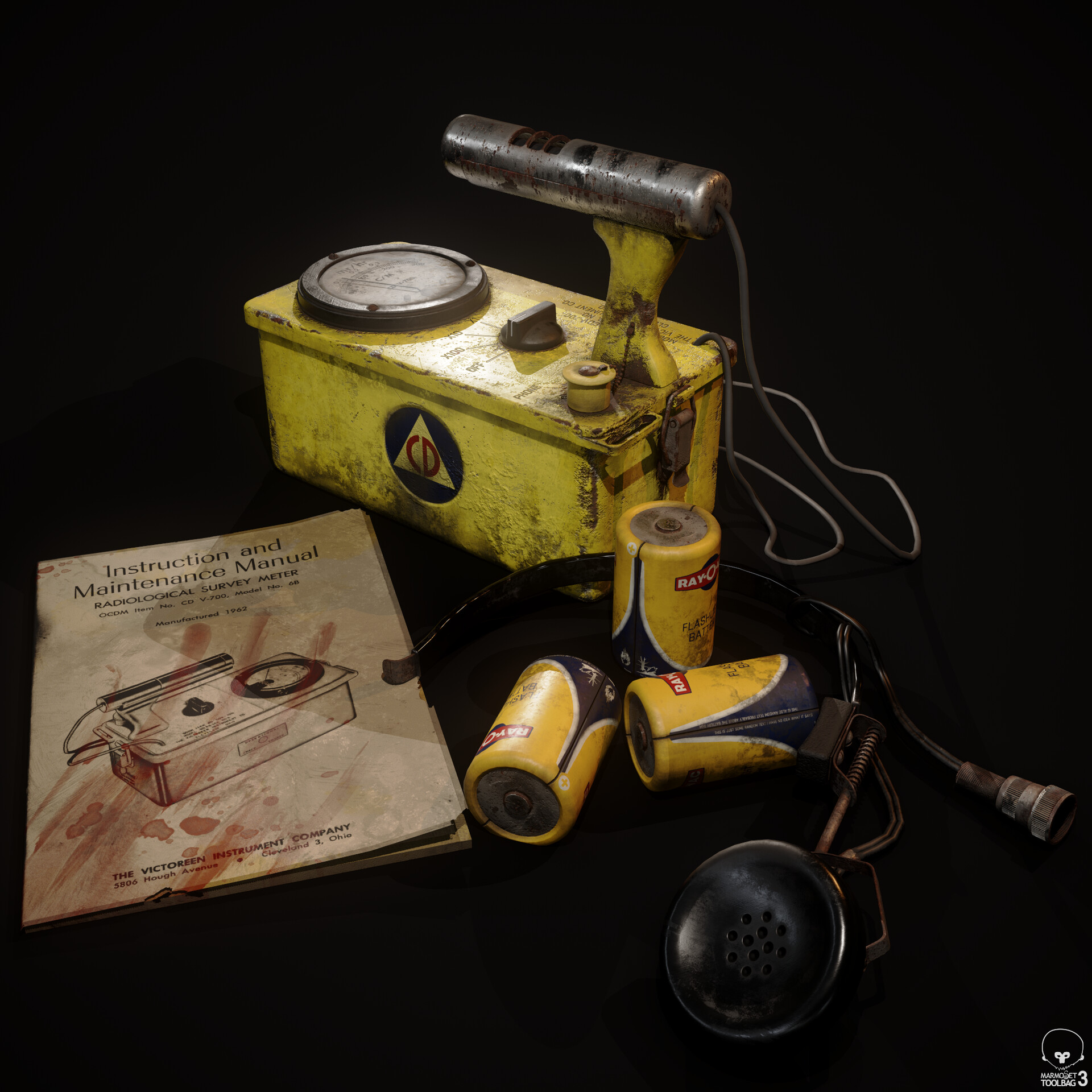 ArtStation - Geiger Counter CD V-700