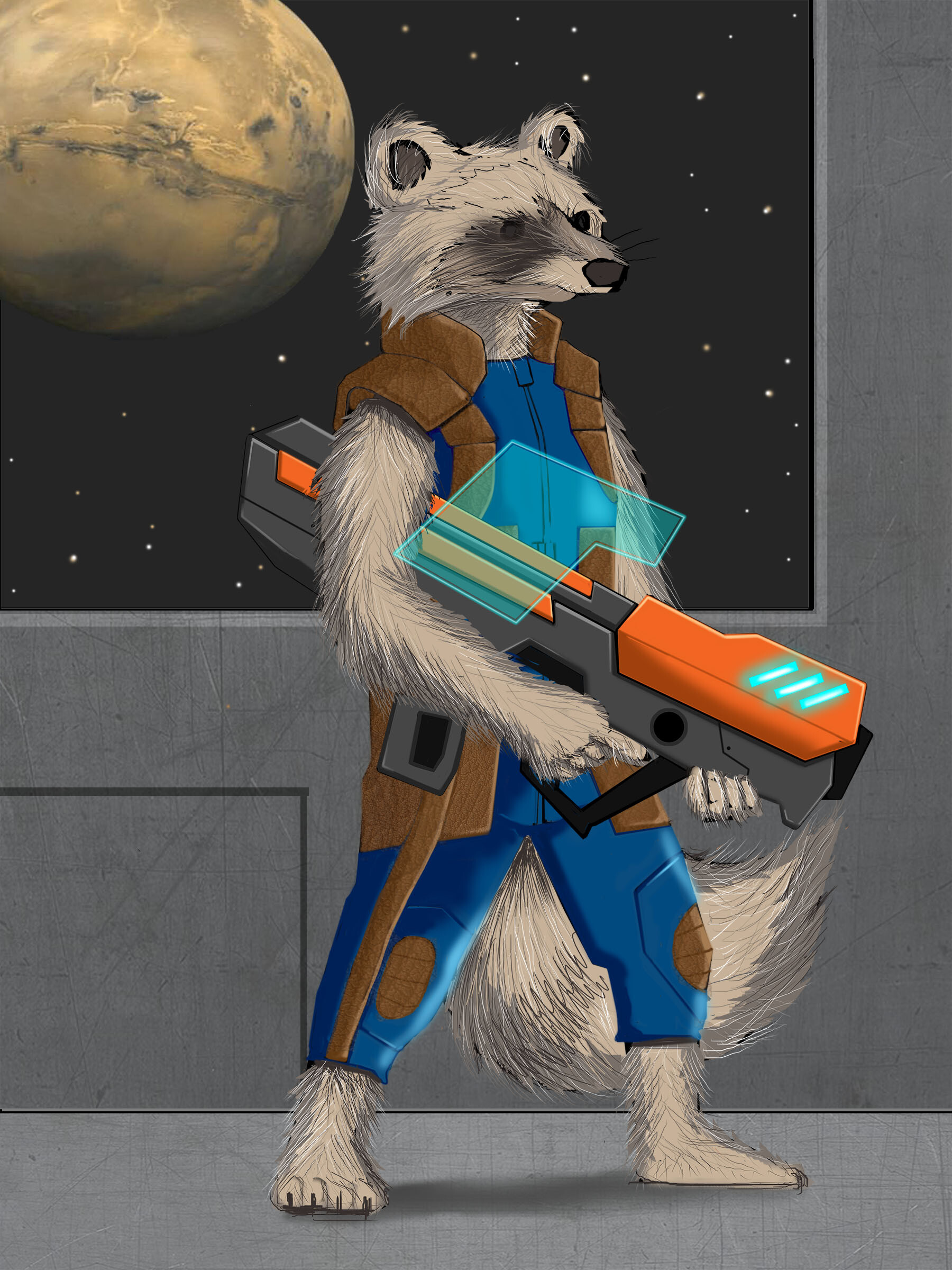 ArtStation - Rocky Racoon