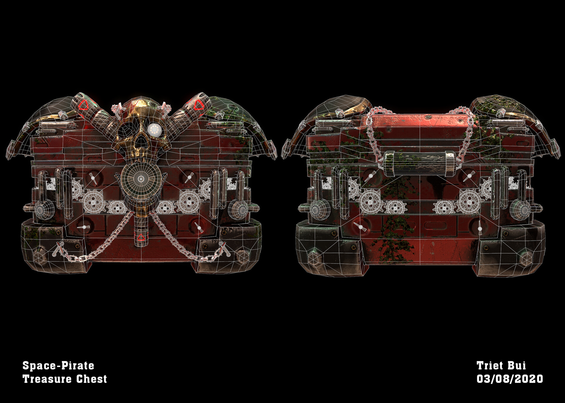 Rick Bui - Space-Pirate Treasure Chest (My original concept for a ...