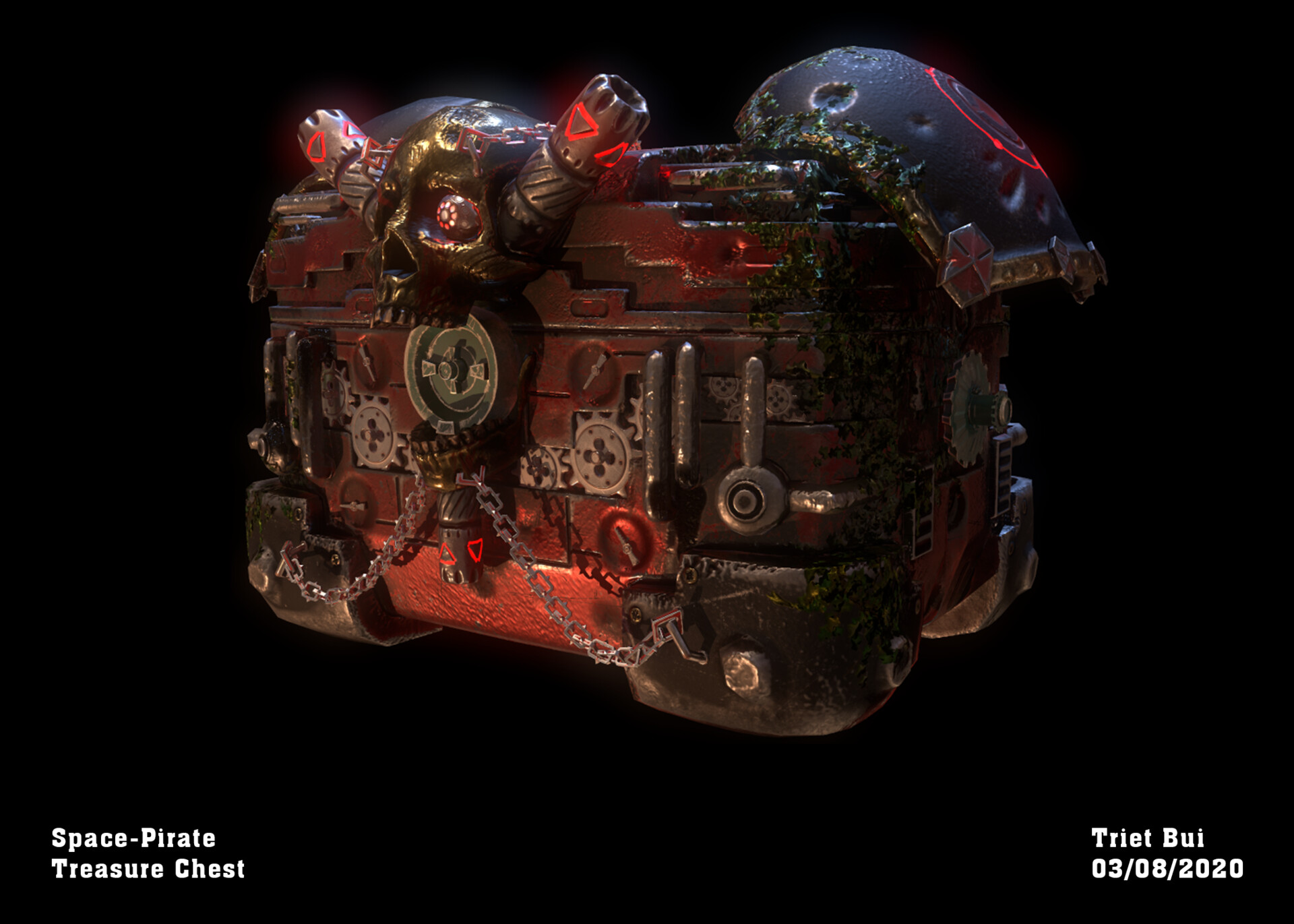 Rick Bui - Space-Pirate Treasure Chest (My original concept for a ...
