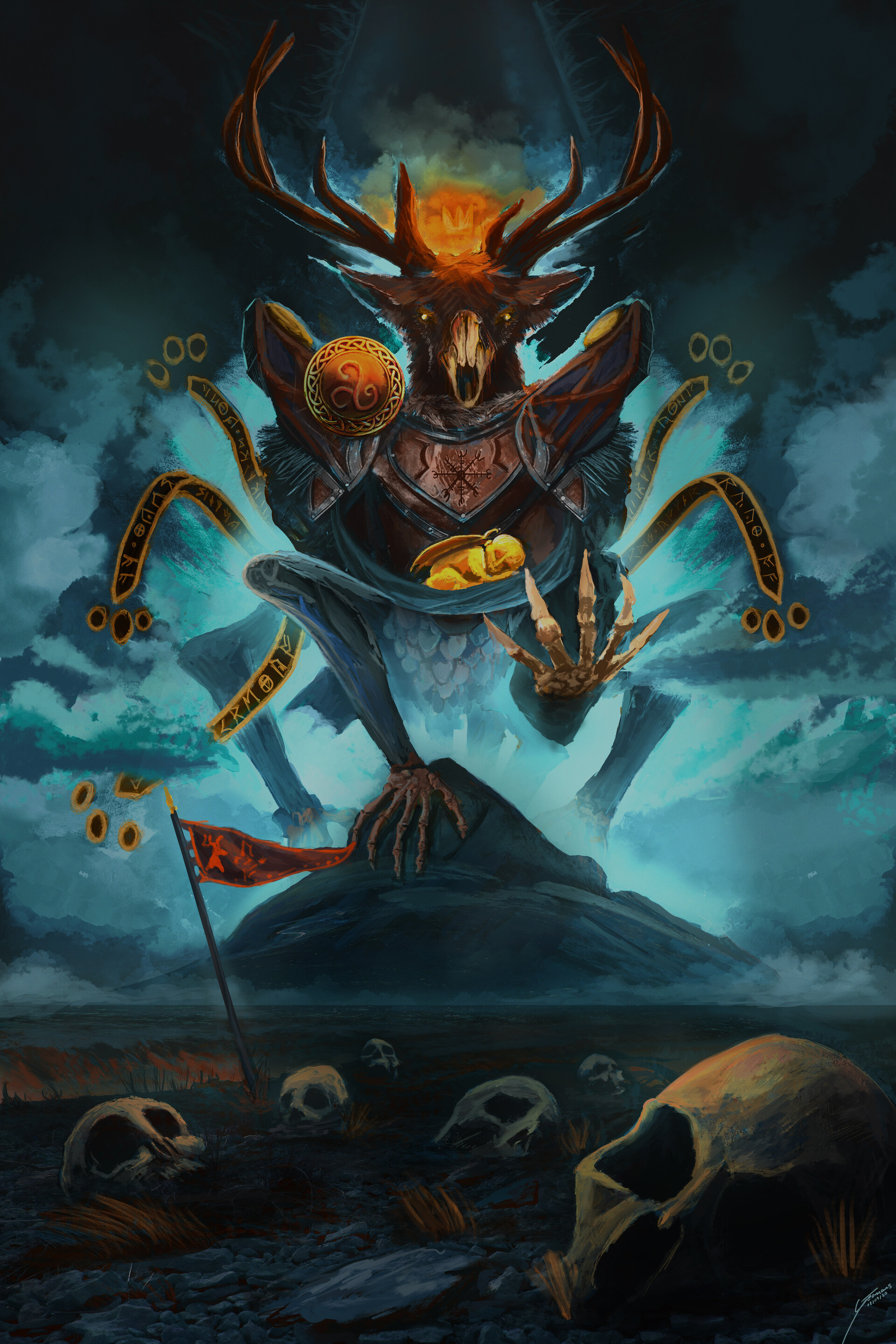 ArtStation - Eikthyrnir