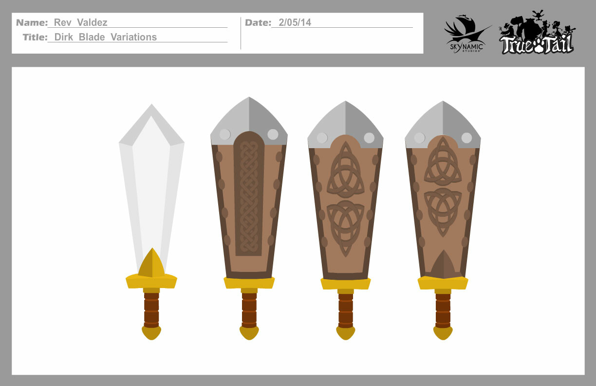 Rev Valdez - Skynamic Studio -True Tail -Freelance Work