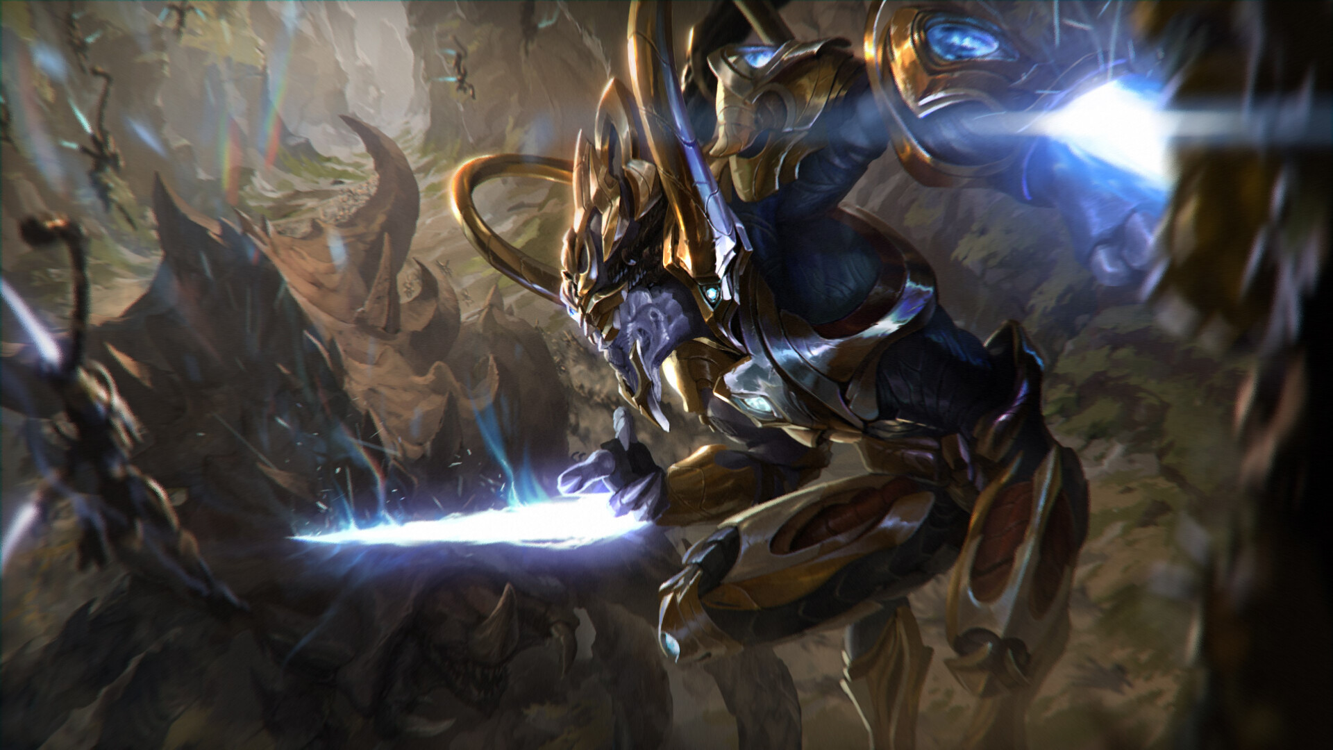 ArtStation - "We are the blades of Aiur!"/Zealot