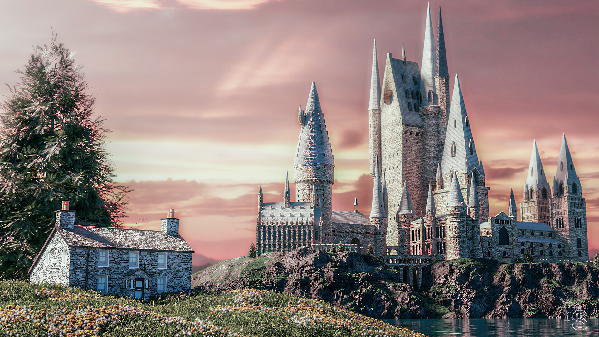 ArtStation - 3D design, Fantasy Architecture