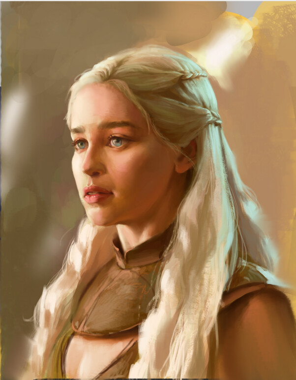 ArtStation - Daenerys Stormborn of House Targaryen